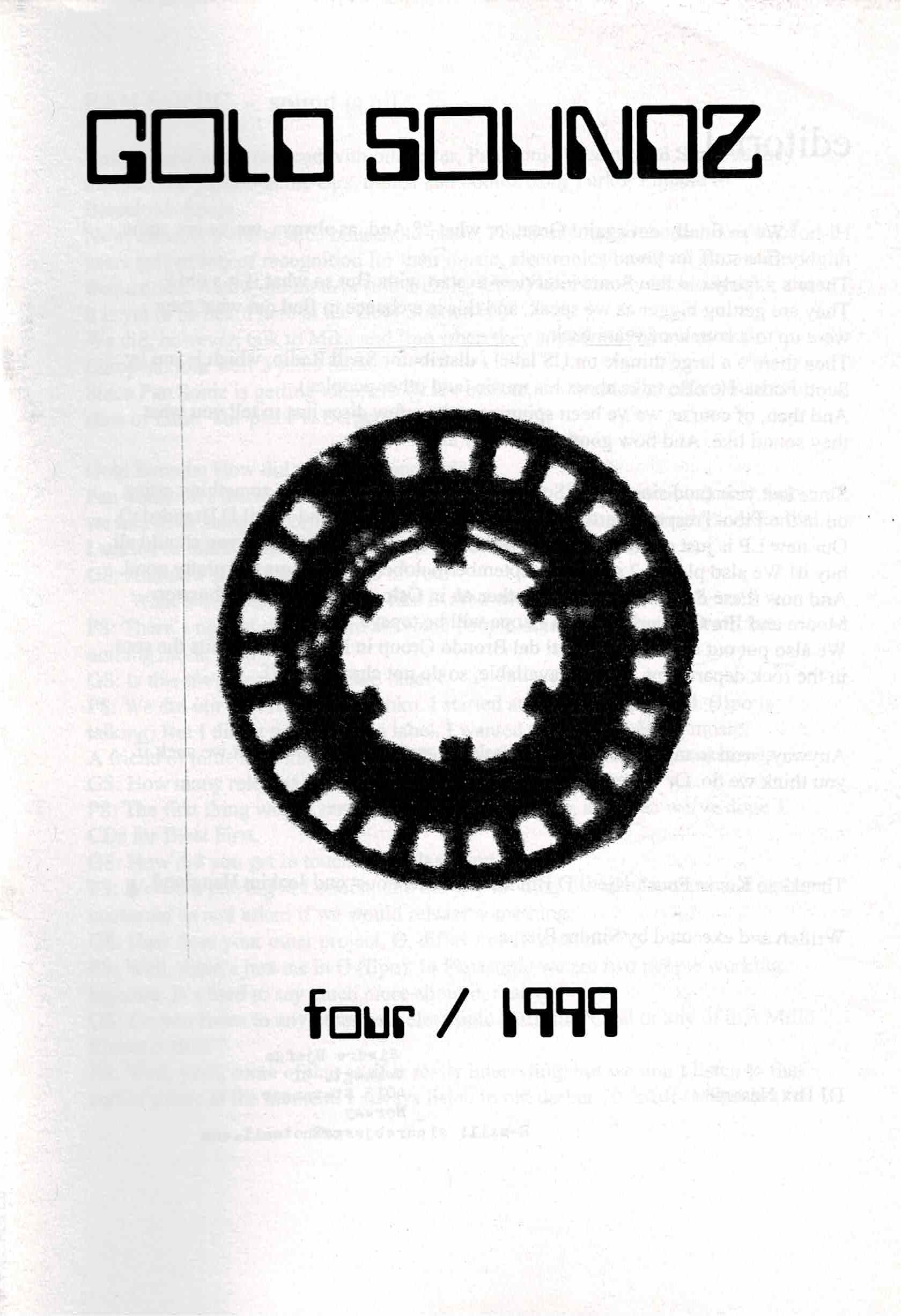 Gold Soundz #4 – Fanzine Hemorrhage