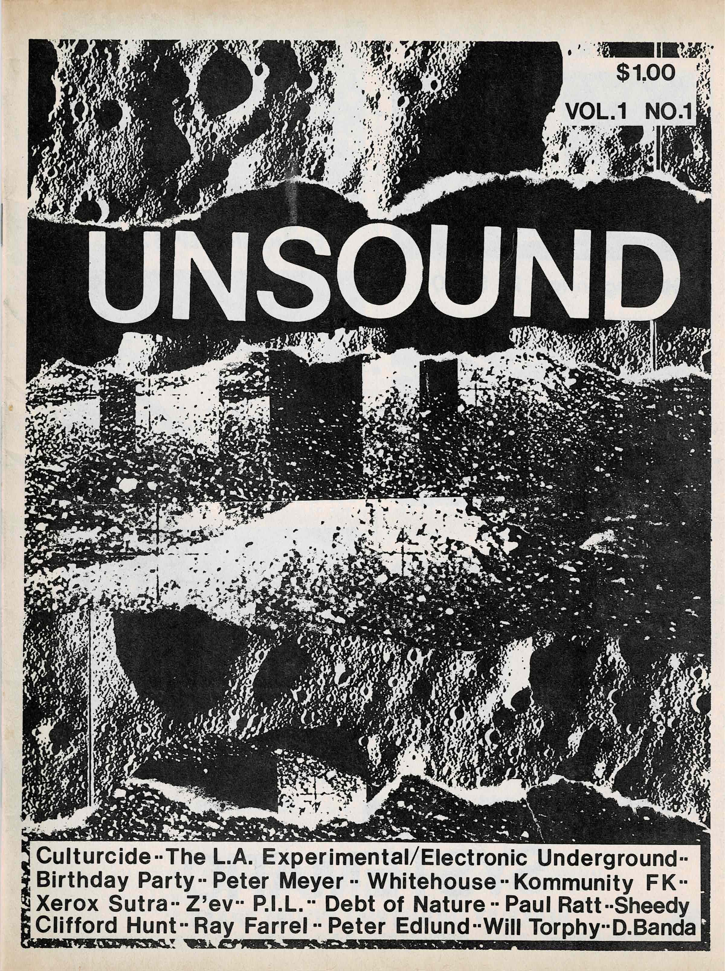 Unsound #1 – Fanzine Hemorrhage