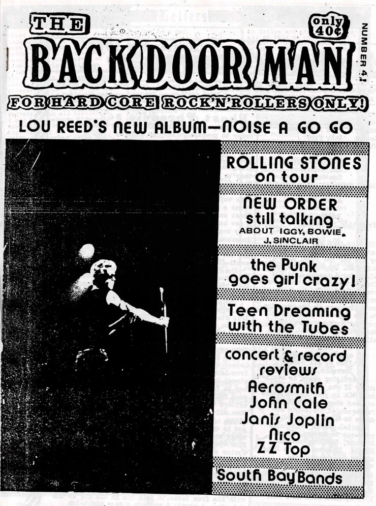 Back Door Man #4 – Fanzine Hemorrhage