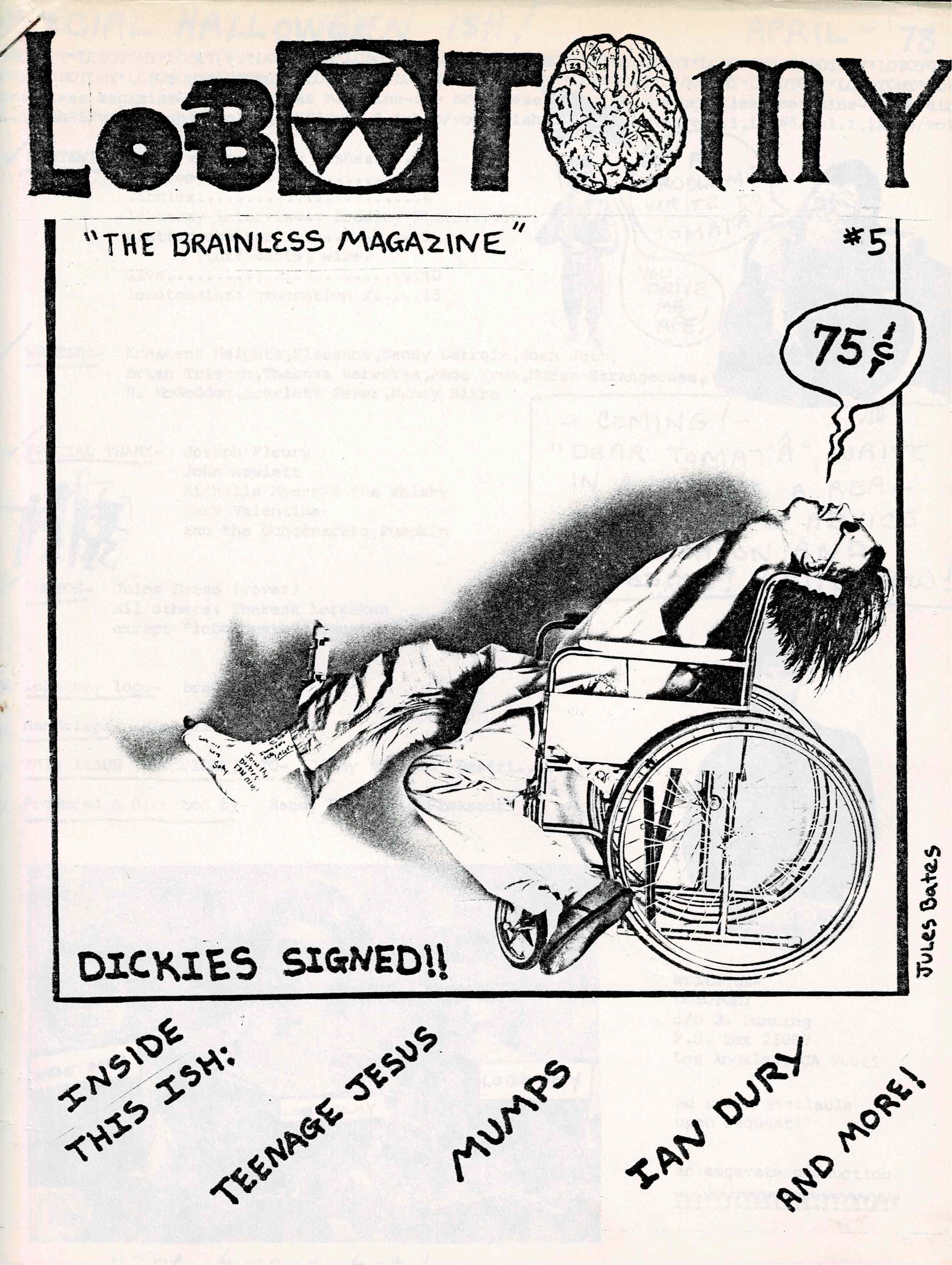 Lobotomy #5 – Fanzine Hemorrhage