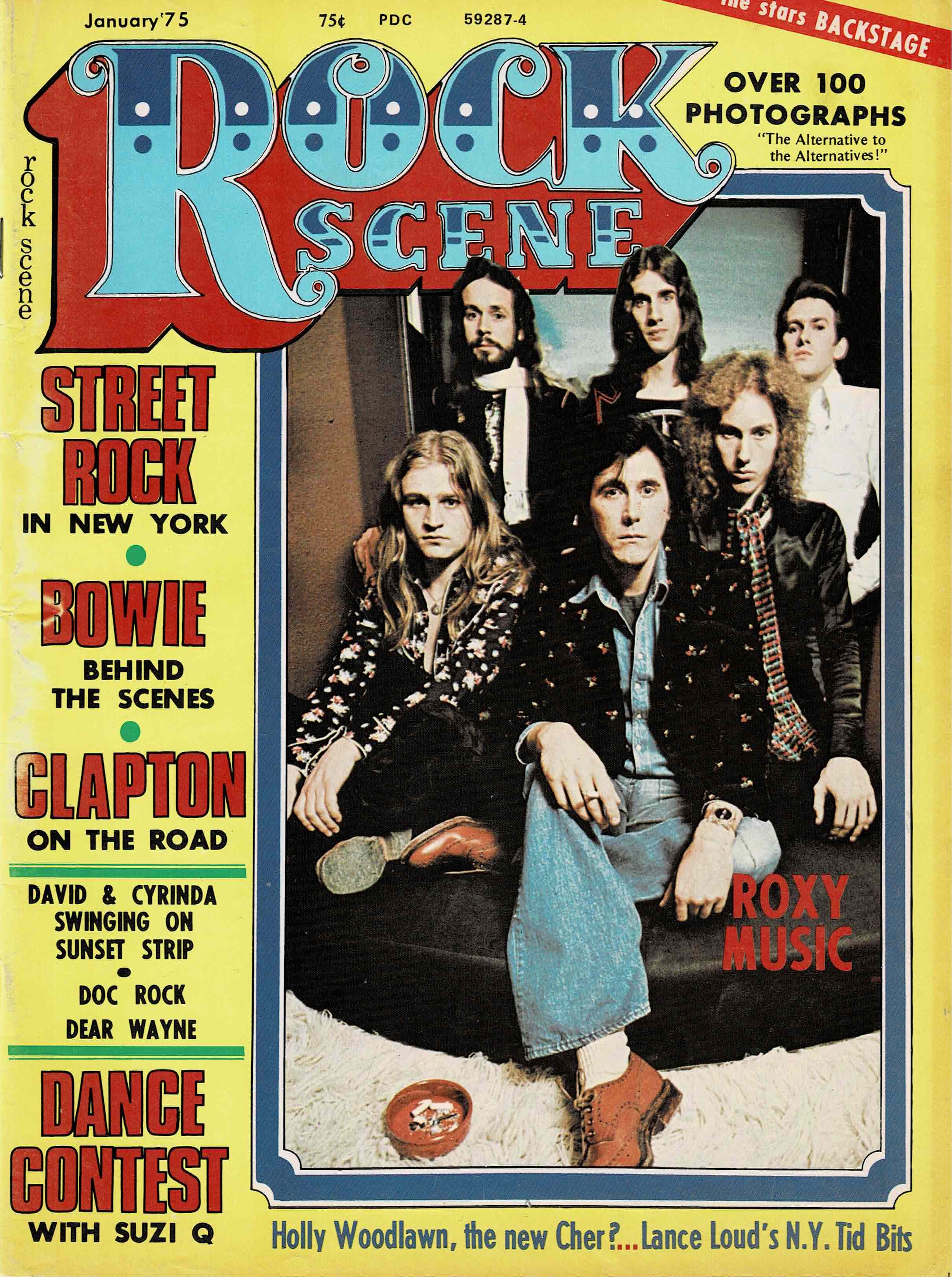 Rock Scene (January 1975) – Fanzine Hemorrhage